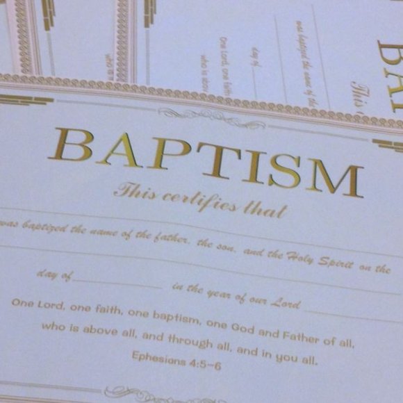 Preacher Resources | Office | Pastor Resources Baptism Record Forms ...